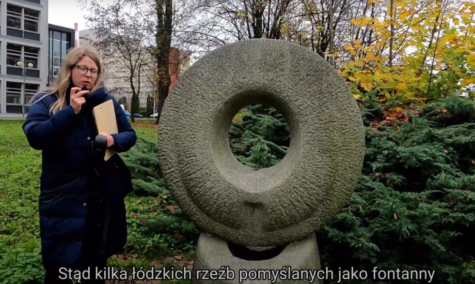 Filmy Łódzkie rzeźby z Marią Nowakowską